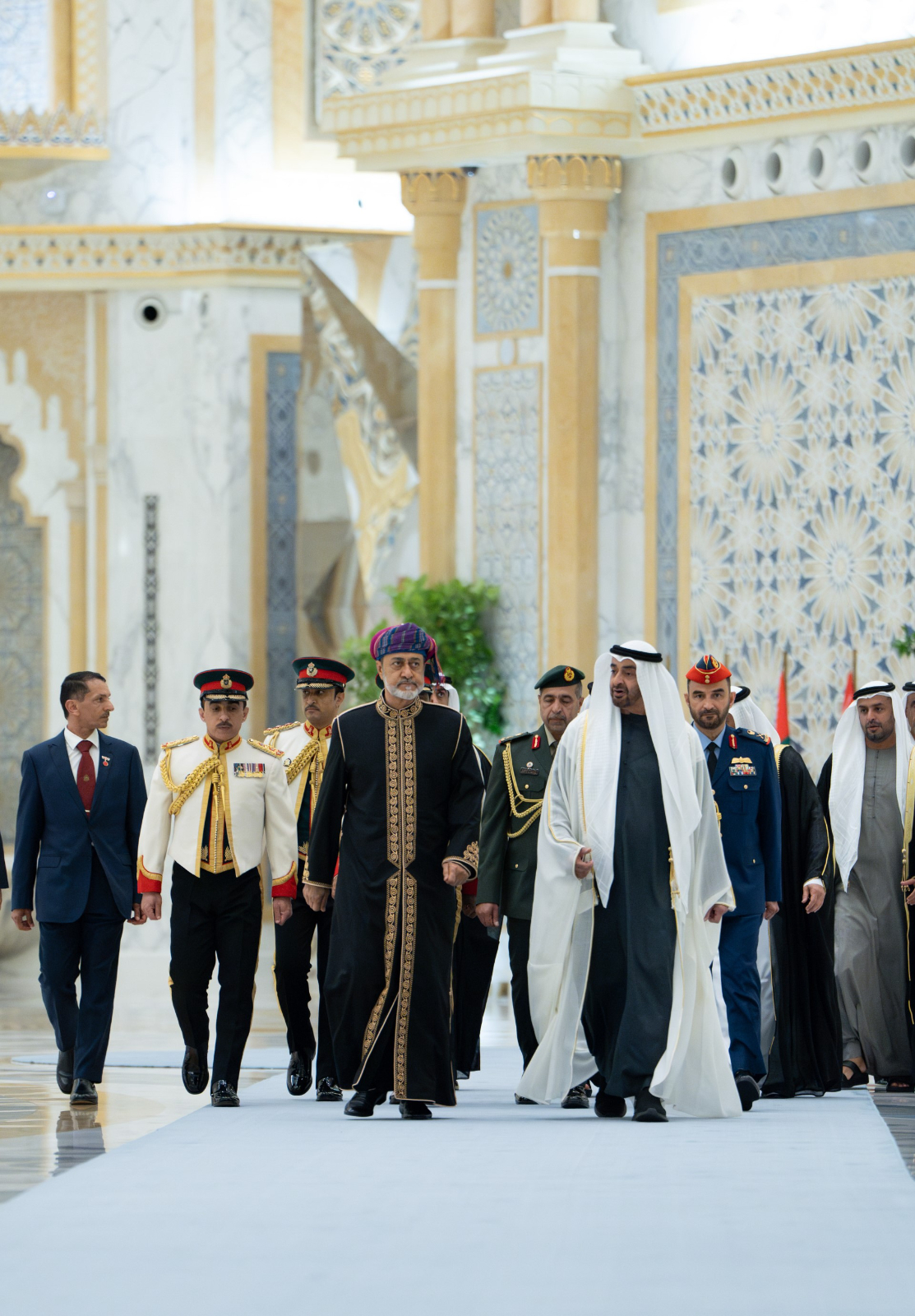 UAE President holds dinner in honour of His Majesty the Sultan - www.fm ...