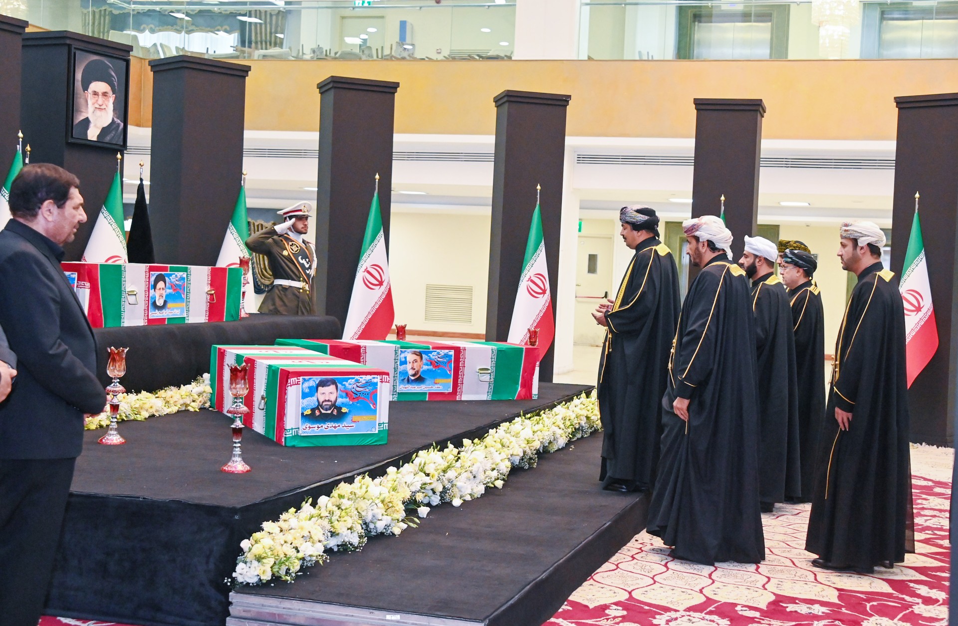 Official Omani delegation conveys His Majesty's condolences to Iran's ...