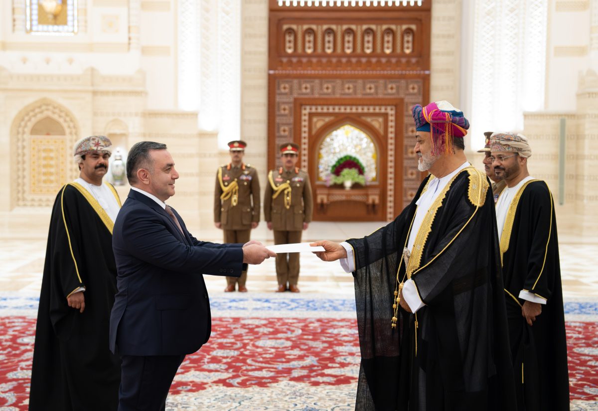 His Majesty receives credentials of Foreign Ambassadors - FM.gov.om