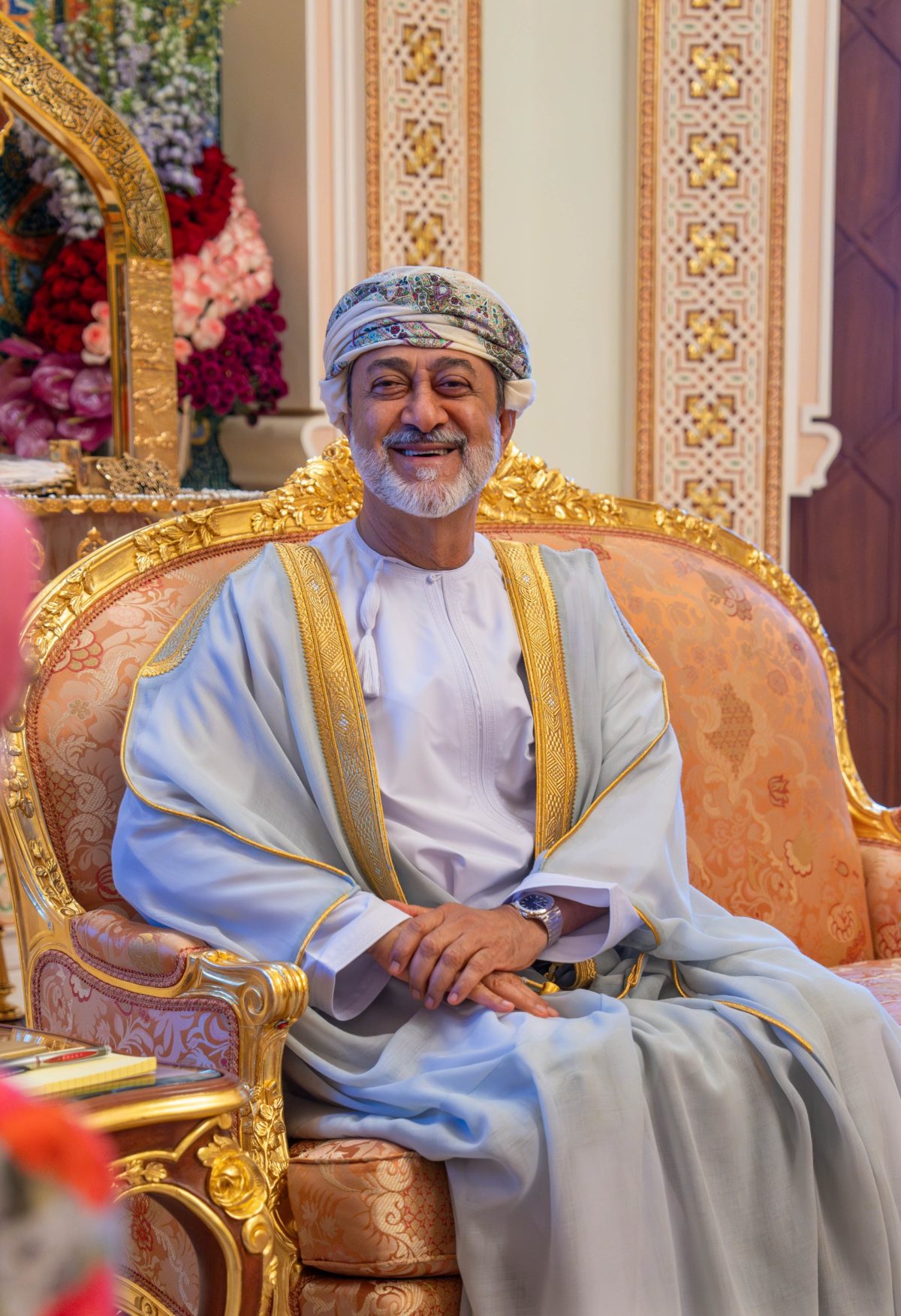 His Majesty receives Princess Hajah Masna of Brunei - FM.gov.om