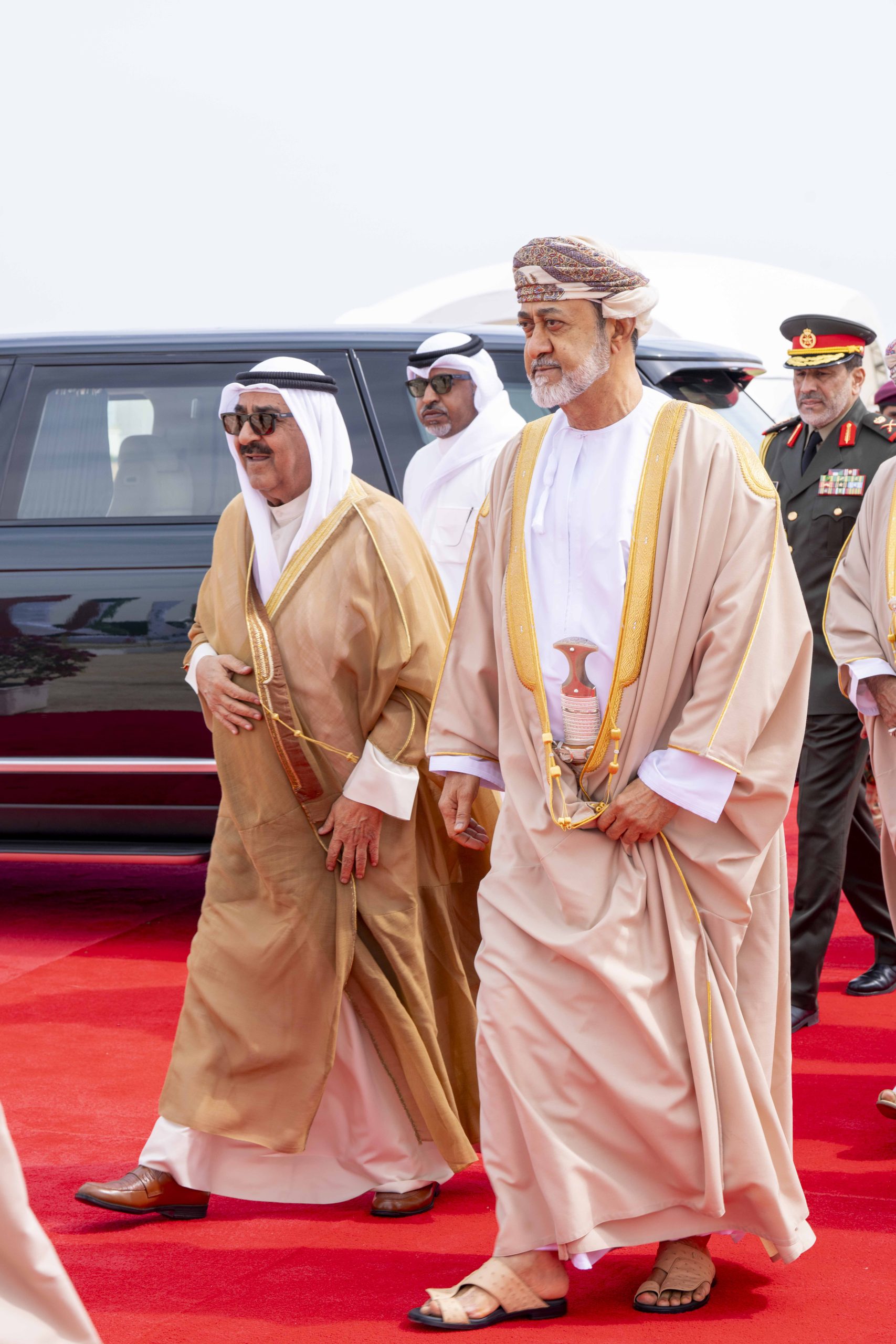 Emir of Kuwait Arrives in Duqm - www.fm.gov.om