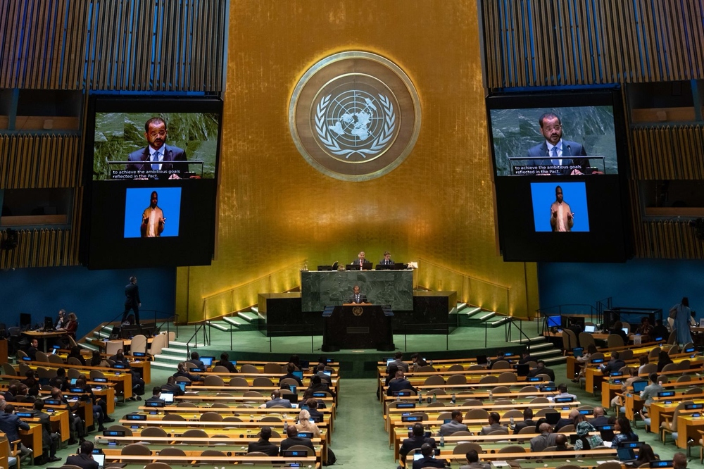 Foreign Minister leads Oman delegation to UN Future Summit - FM.gov.om