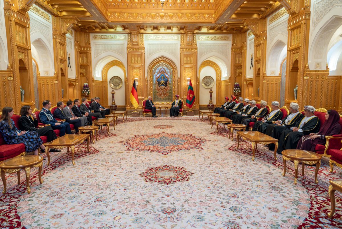 His Majesty and German President hold official talks - FM.gov.om