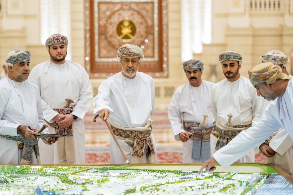 His Majesty inaugurates Sultan Haitham City project - FM.gov.om
