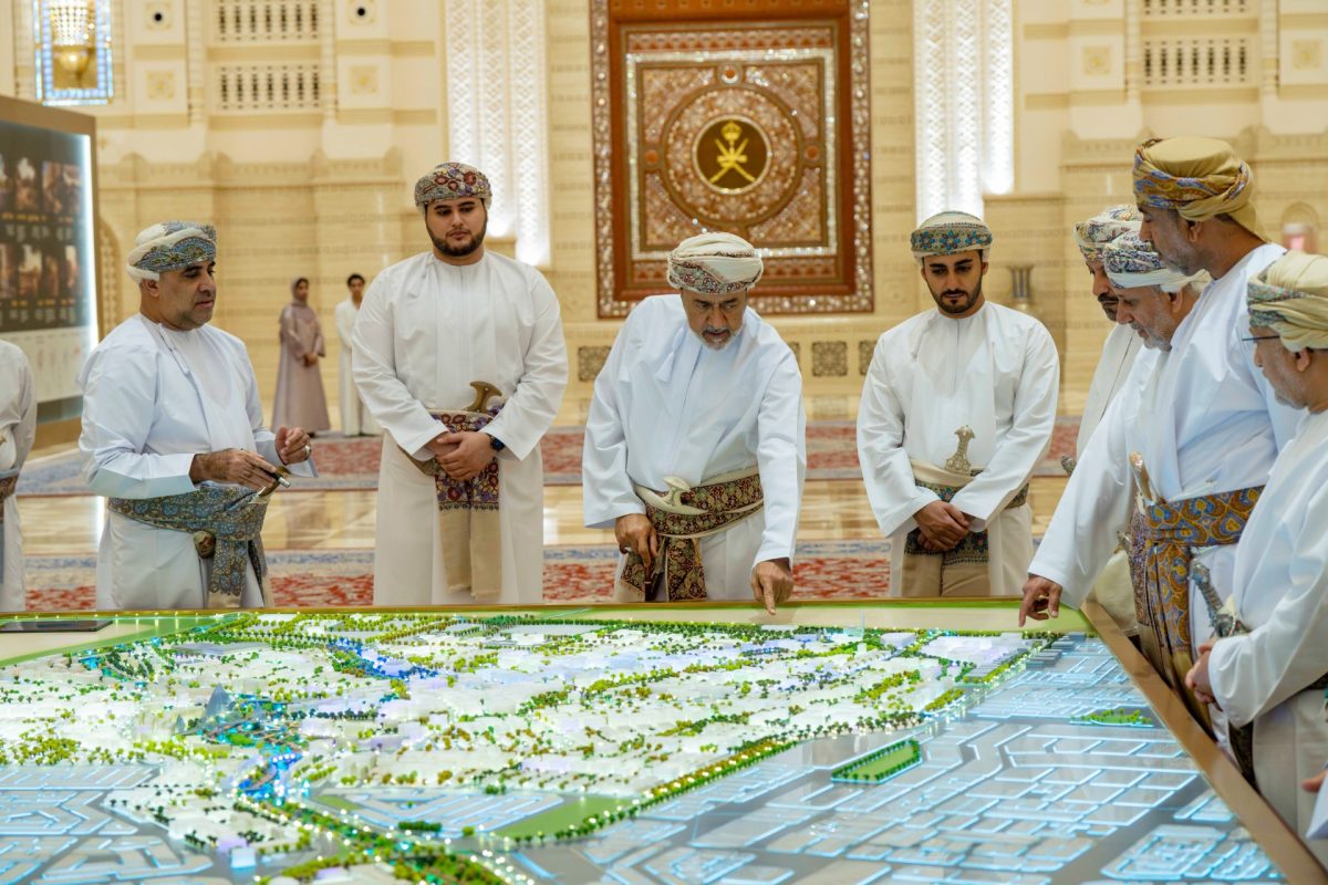 His Majesty inaugurates Sultan Haitham City project - FM.gov.om