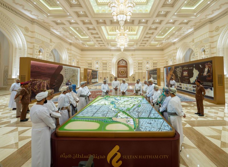 His Majesty inaugurates Sultan Haitham City project - FM.gov.om