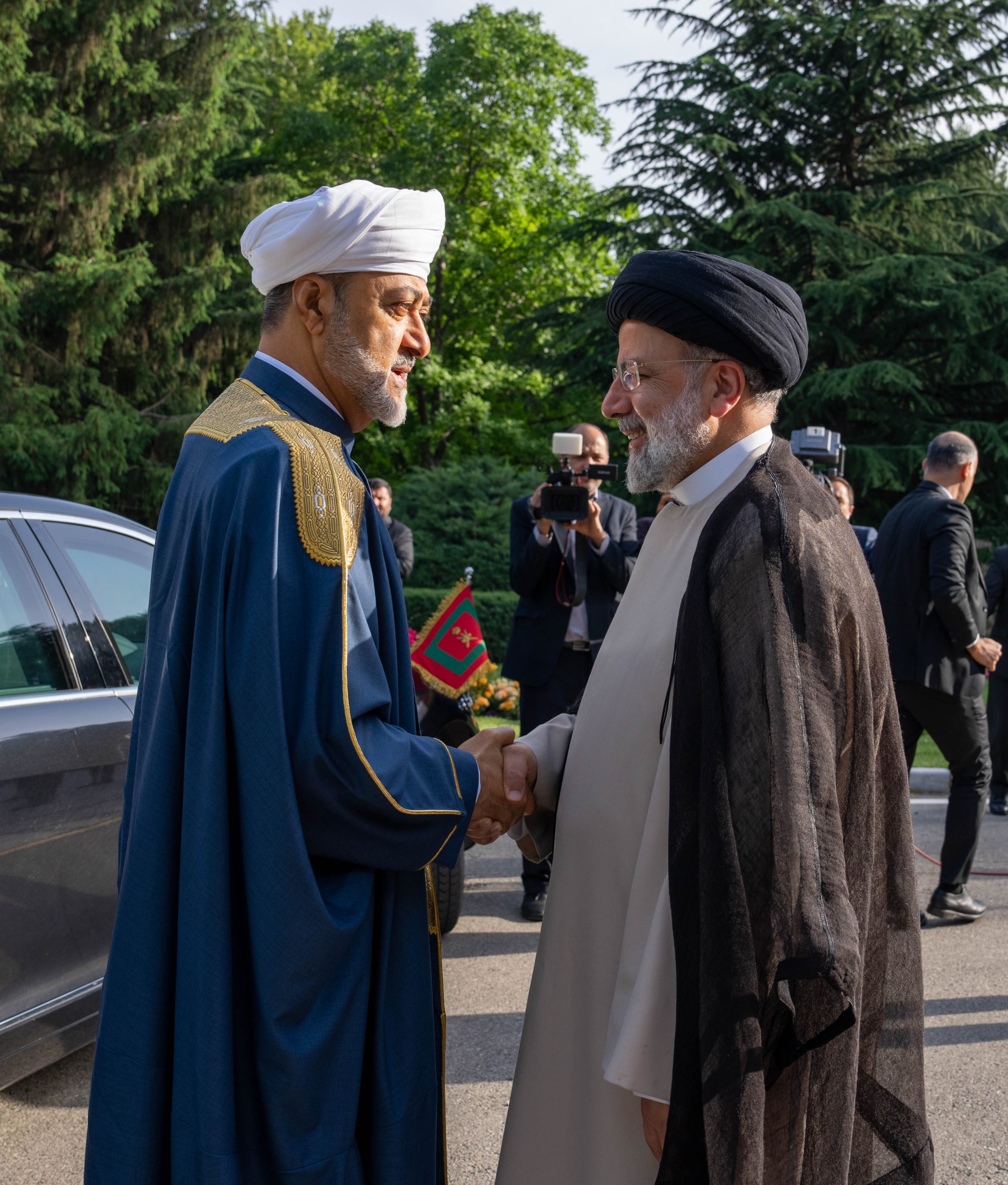 His Majesty arrives in Iran for official visit - FM.gov.om