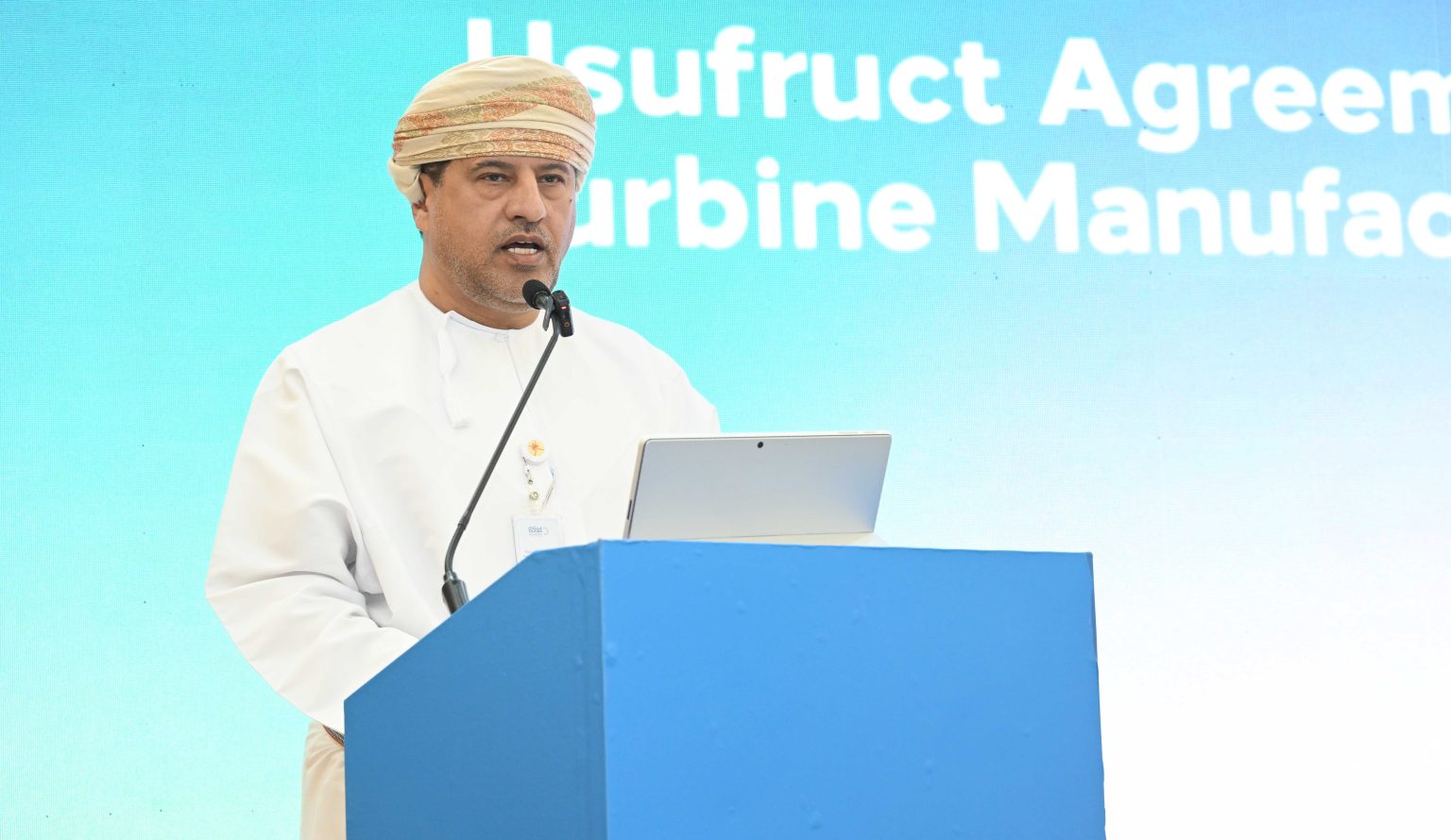 Usufruct agreements signed for wind turbine plant in Duqm Special ...
