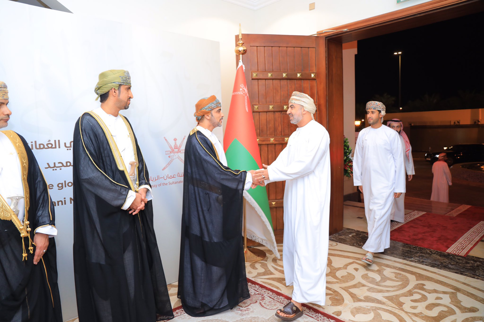 Saudi Arabia: Embassy holds National Day reception - www.fm.gov.om