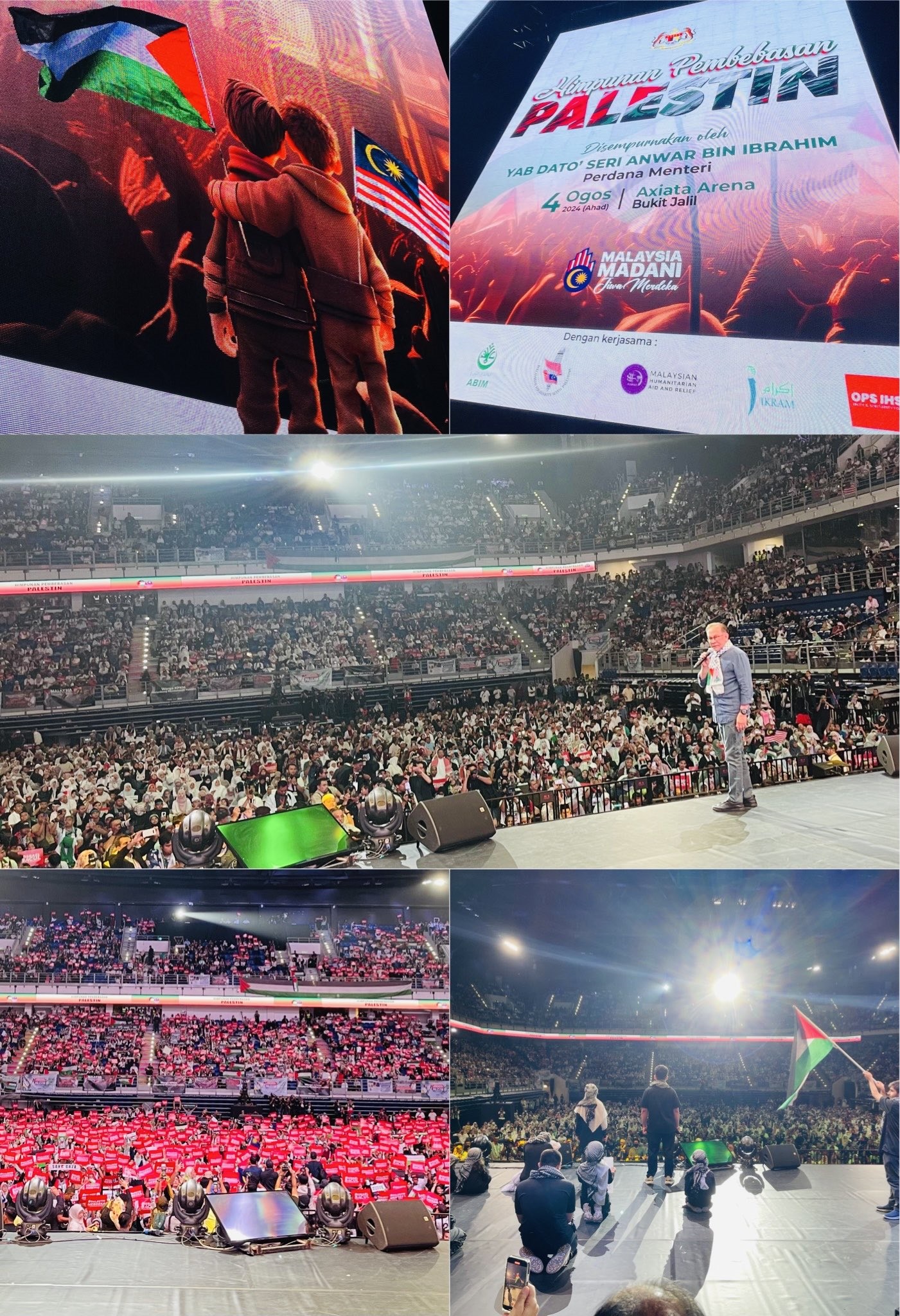 Malaysia: Chargé attends Palestinian support rally - FM.gov.om