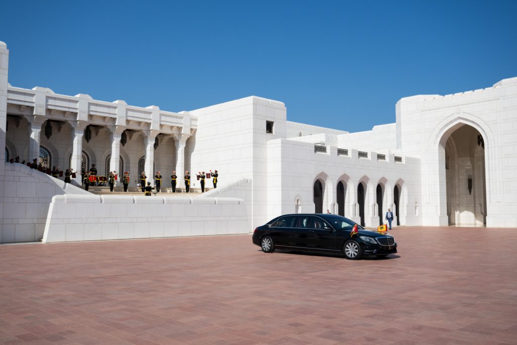 His Majesty receives German President - FM.gov.om