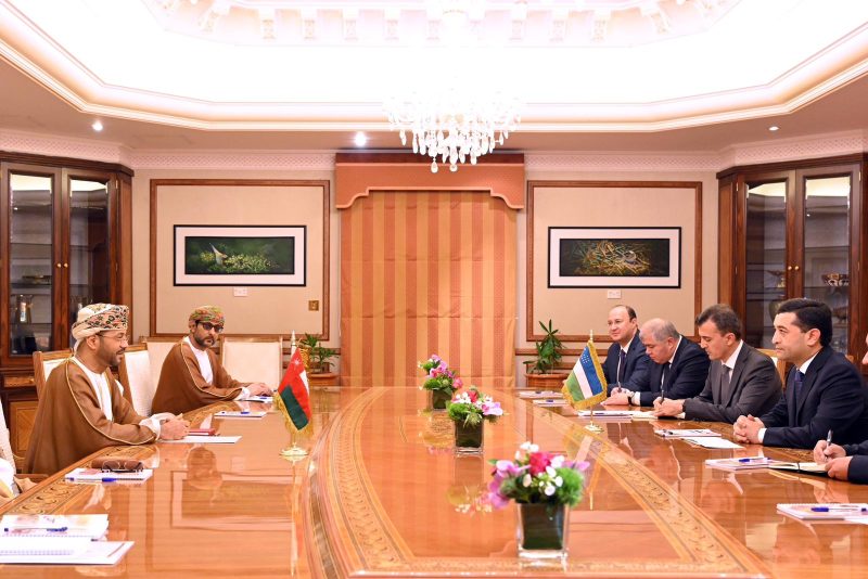 Oman and Uzbekistan review cooperation - FM.gov.om