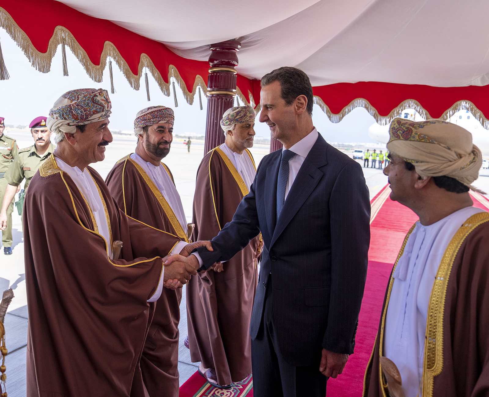 His Majesty receives Syrian President - FM.gov.om