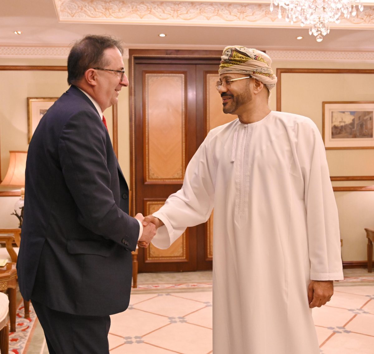 Foreign Minister receives Swiss Special Envoy for Middle East and North ...